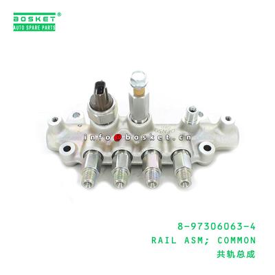 China 8-97306063-4 NKR Isuzu Engine Parts Common Rail Assembly 8973060634 for sale