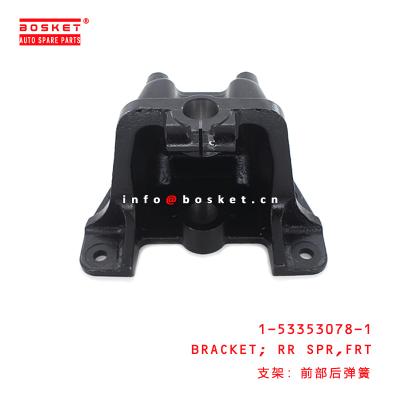 China 1-53353078-1 Front Rear Spring Bracket 1533530781 Suitable for ISUZU FTR FVR EVR for sale