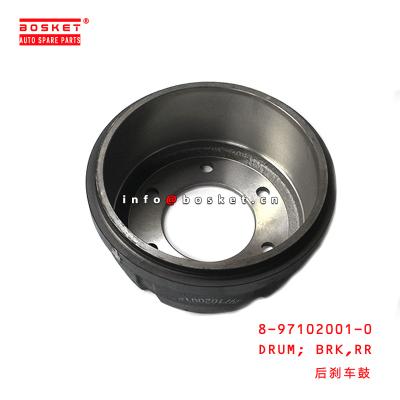 China 8-97102001-0 Rear Brake Drum 8971020010 Suitable for ISUZU NPR75 700P for sale
