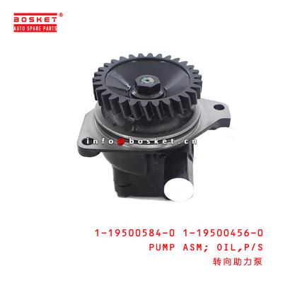 China 1-19500584-0 1-19500456-0 Power Steering Oil Pump Assembly 1195005840 1195004560 Suitable for ISUZU FSR32 6HH1 for sale