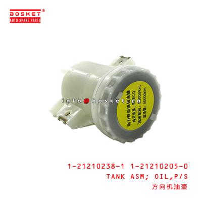 China 1-21210238-1 1-21210205-0 Power Steering Oil Tank Assembly 1212102381 1212102050 Suitable for ISUZU FVR34 6HK1 for sale