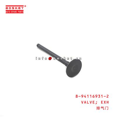 China 8-94116931-2 Exhaust Valve 8941169312 Suitable for ISUZU 3KC1 for sale