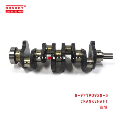 China 8-97190928-3 Crankshaft 8971909283 Suitable for ISUZU NKR NPR 4JB1 for sale