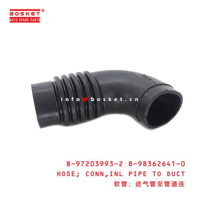 China 8-97203993-2 8-98362641-0 Inlet Pipe To Duct Connecting Rod Hose 8972039932 8983626410 Suitable for ISUZU NPR for sale