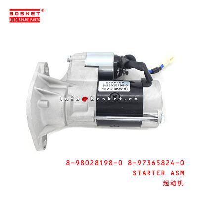 China 8-98028198-0 8-97365824-0 Starter Assembly 8980281980 8973658240 Suitable for ISUZU TFR 4JA1 4KH1 for sale