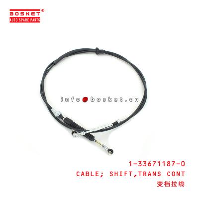China 1-33671187-0 Transmission Control Shift Cable 1336711870 For ISUZU FVR 6SD1T for sale