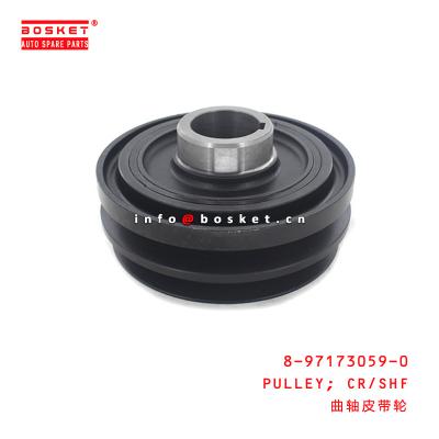 China 8-97173059-0 Crankshaft Pulley 8971730590 For ISUZU NKR58 4BE1 for sale