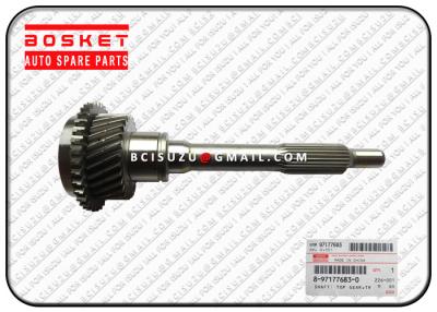 China Japan Original Isuzu NKR 4JB1 Top Shaft Gear Transmission 8971776830 8-97177683-0 for sale