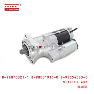 China 8-98070321-1 8-98001915-0 8-98054063-0 Starter Assembly For ISUZU TPG XD 4HK1T for sale