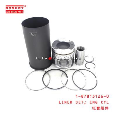 China 1-87813126-0 Engine Cylinder Liner Set 1878131260 For ISUZU LV 6UZ1 for sale
