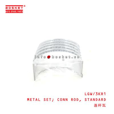 China LGW/3KR1 Standard Connecting Rod Meatal Set Suitable for ISUZU 3KR1 for sale