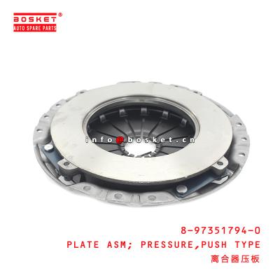 China 8-97351794-0 Push Type Pressure Plate Assembly 8973517940 For ISUZU 700P 4HK1 for sale