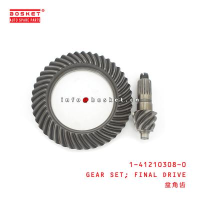 China 1-41210308-0 Final Drive Gear Set 1412103080 For ISUZU CXZ for sale