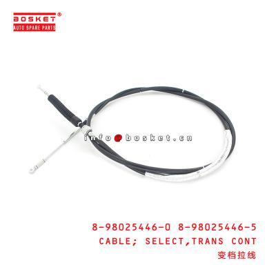 China 8-98025446-0 8-98025446-5 Transmission Control Select Cable 8980254460 8980254465 Suitable for ISUZU ELF 400 500 600 for sale