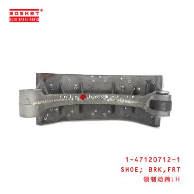 China 1-47120712-1 Front Brake Shoe 1471207121 Suitable for ISUZU FTR for sale