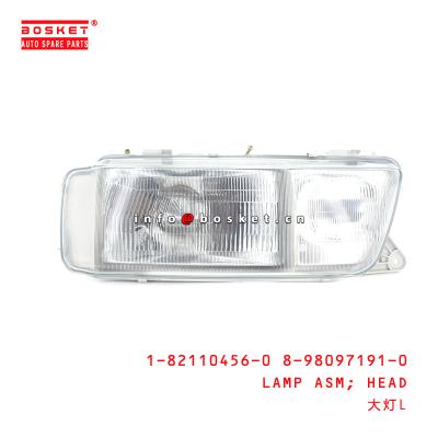 China 1-82110456-0 8-98097191-0 Head Lamp Assembly 1821104560 8980971910 Suitable for ISUZU CXZ51L 6WF1 for sale