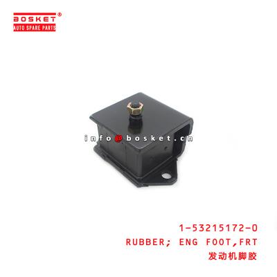 China 1-53215172-0 Front Engine Foot Rubber 1532151720 Suitable for ISUZU LT132 FRT 6HE1 for sale