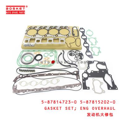China 5-87814723-0 5-87815202-0 Engine Overhaul Gasket Set 5878147230 5878152020 Suitable for ISUZU NKR77 4JH1T for sale