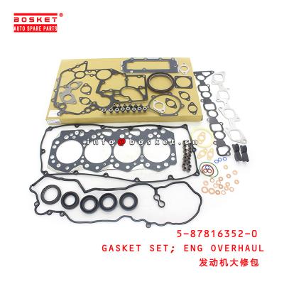 China 5-87816352-0 Engine Overhaul Gasket Set 5878163520 Suitable for ISUZU NMR 4JJ1T for sale