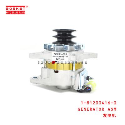 China 1-81200416-0 Generator Assembly 1812004160 Suitable for ISUZU FVR34 6HK1 6HH1 for sale