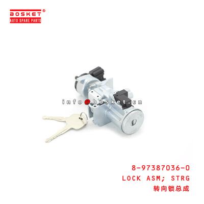 China 8-97387036-0 Steering Lock Assembly 8973870360 Suitable for ISUZU NPR75 NLR85 for sale