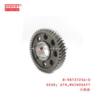 China 8-98137256-0 Mainshaft Sixth Gear Suitable for ISUZU F Series Truck 8981372560 for sale