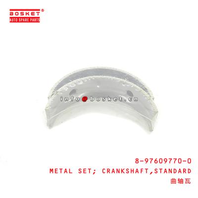 China 8-97609770-0 Standard Crankshaft Metal Set Suitable for ISUZU VC46 8976097700 for sale