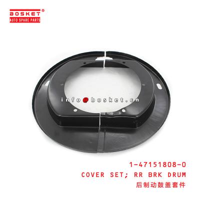 China 1-47151808-0 Rear Brake Drum Cover Set Suitable for ISUZU EXR 6WF1 1471518080 for sale