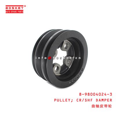 China 8-98004024-3 Crankshaft Damper Pulley Suitable for ISUZU ELF 4HK1 8980040243 for sale
