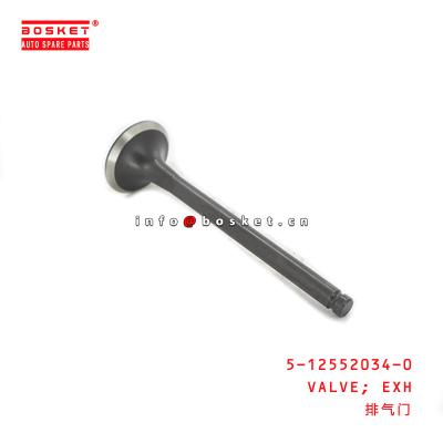 China 5-12552034-0 Exhaust Valve Suitable for ISUZU C240 5125520340 for sale