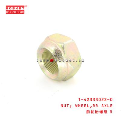 China 1-42333022-0 Rear Axle Wheel Nut Suitable for ISUZU FVR33 1423330220 for sale