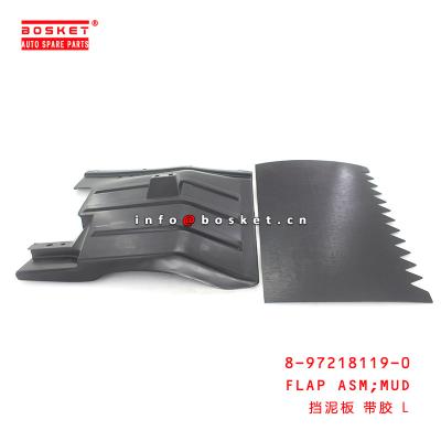 China 8-97218119-0 Mud Flap Assembly Suitable for ISUZU QKR 8972181190 for sale