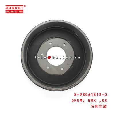 China 8-98061813-0 Rear Brake Drum Suitable for ISUZU TFS 8980618130 for sale