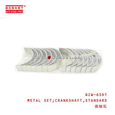 China QZW-6SD1 Standard Crankshaft Metal Set Suitable for ISUZU 6SD1 for sale