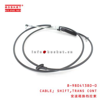 8-98041380-0 ISUZU FSR 4HK1-TCS 8980413800のために適した伝送制御の転位ケーブル