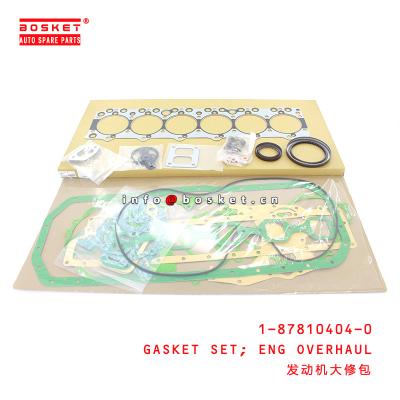 China 1-87810404-0 Engine Overhaul Gasket Set Suitable for ISUZU FTR 1878104040 for sale