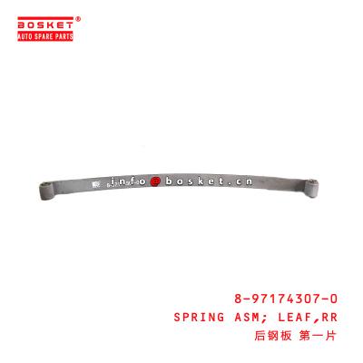 China 8-97174307-0 Rear Leaf Spring Assembly Suitable for ISUZU NPR 8-971743070 for sale