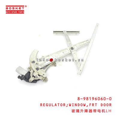 China 8-98196060-0 Front Door Window Regulator Suitable for ISUZU D-MAX 8981960600 for sale
