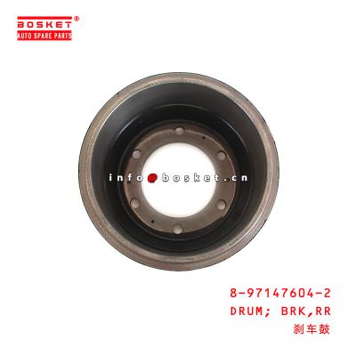China 8-97147604-2 Rear Brake Drum For ISUZU ELF500 600 8971476042 for sale