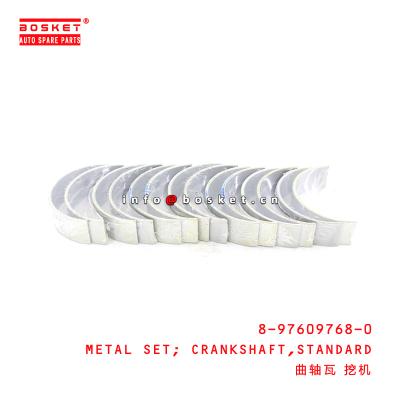 China 8-97609768-0 Standard Crankshaft Metal Set For ISUZU CVZ 6UZ1 8976097680 for sale