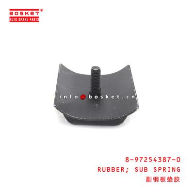 China 8-97254387-0 Subsidiary Spring Rubber Suitable for ISUZU NPR 8972543870 for sale