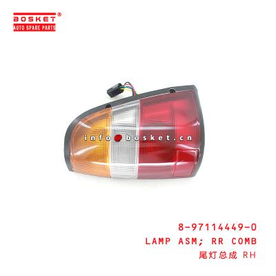 8-97114449-0 ISUZU TFR17 4ZE1 8971144490のために適した後部組合せランプ アセンブリ
