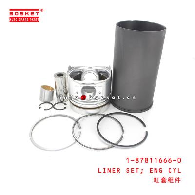 China 1-87811666-0 Engine Cylinder Liner Set For ISUZU 6HH1 1878116660 for sale