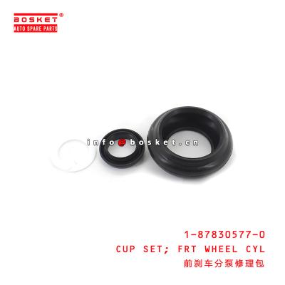 China 1-87830577-0 Isuzu Brake Parts Front Wheel Cylinder Cup Set For FVR32 6HE1 1878305770 for sale