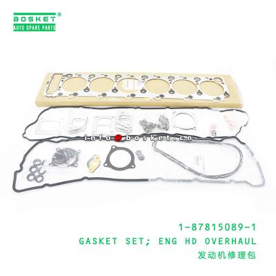 China 1-87815089-1 Engine Head Overhaul Gasket Set For ISUZU FRR FSR FTR 1878150891 for sale