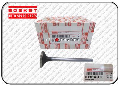 China 8-94116931-4 8941169314 Isuzu D-MAX Parts Exhaust Valve Suitable For ISUZU UMR 3KC1 for sale