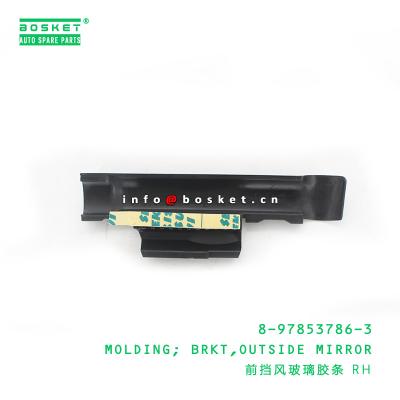 China 8-97853786-3 Outside Mirror Bracket Molding For ISUZU NKR55 8978537863 for sale