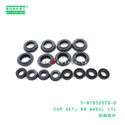 China 5-87832070-0 Rear Wheel Cylinder Cup Set 5878320700 For ISUZU NPR for sale