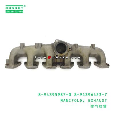 China 8-94395987-0 8-94396423-7 Exhaust Manifold 8943959870 8943964237  For ISUZU FTR 6HE1 for sale