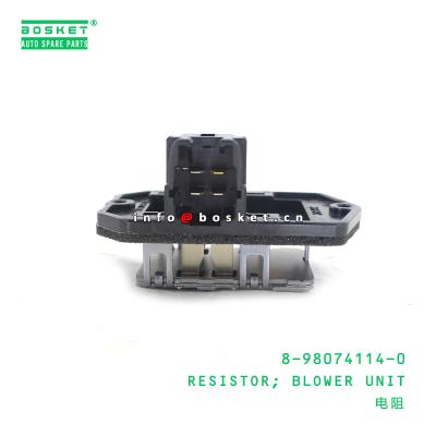 China 8-98074114-0 Blower Unit Resistor 8980741140 For ISUZU NPR for sale